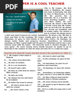 Emma's Daily Routine - Reading Worksheet | PDF