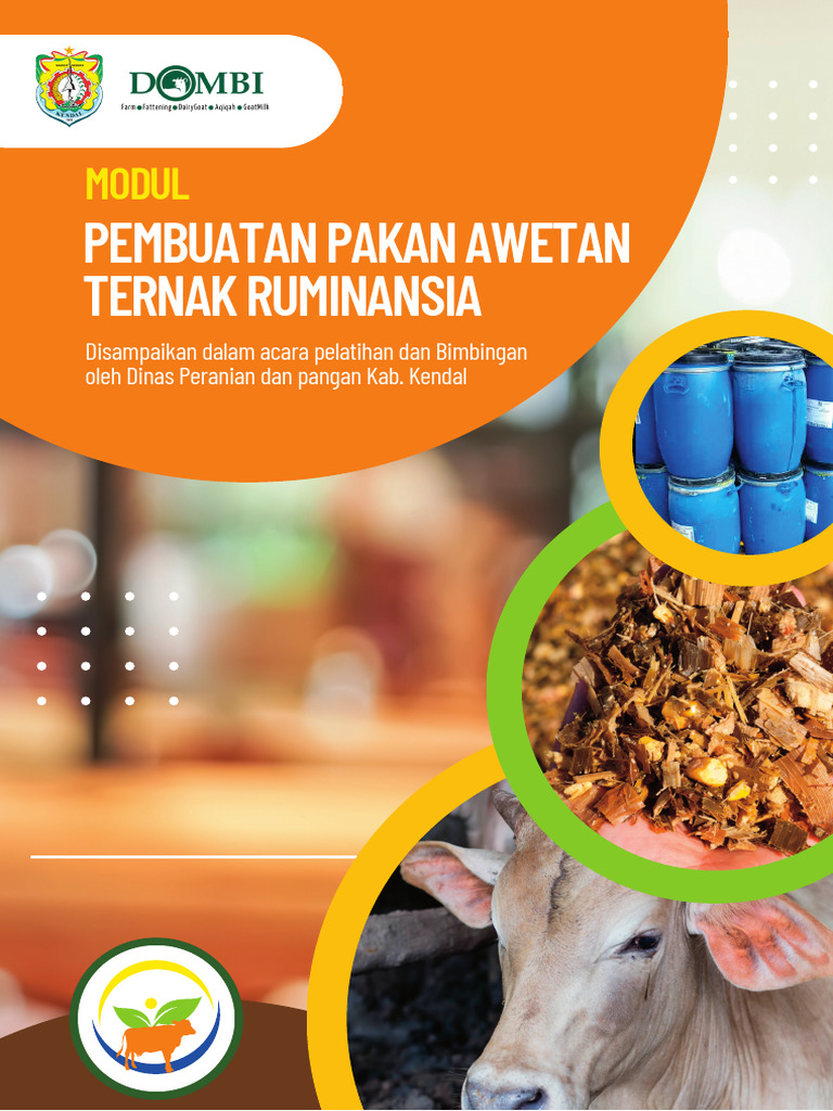 Modul Cetak-Awetan Pakan Ruminansia | PDF