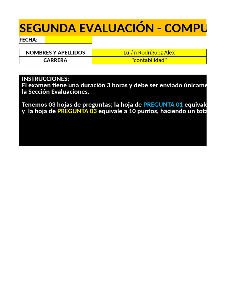Segunda Evaluación - Computación Aplicada... | PDF | Science | Metodología