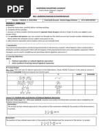 Algebraic Expression 2 | PDF