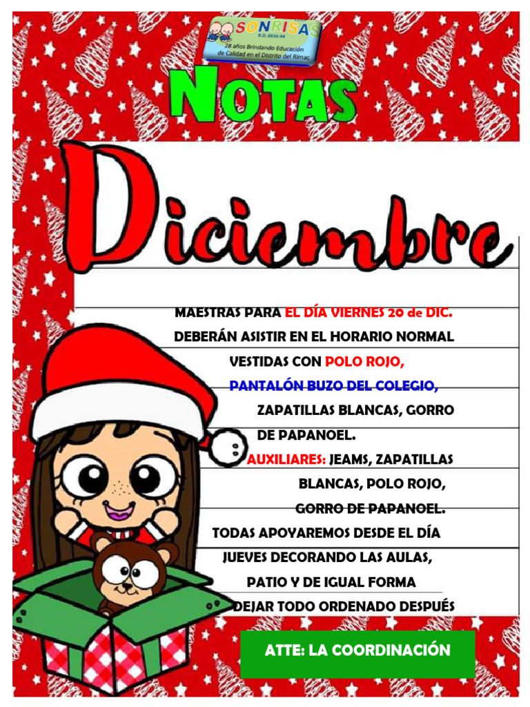 Navidad Indicaciones | PDF