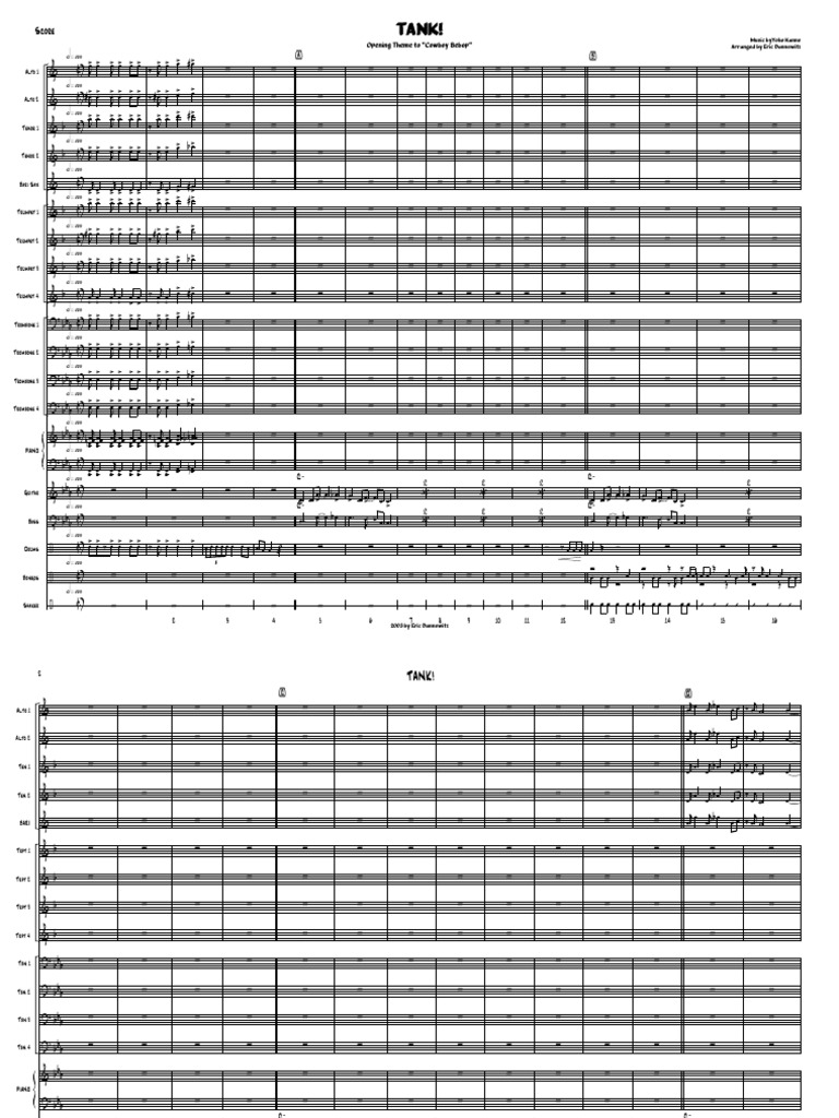 1 Tank! - SCORE | PDF