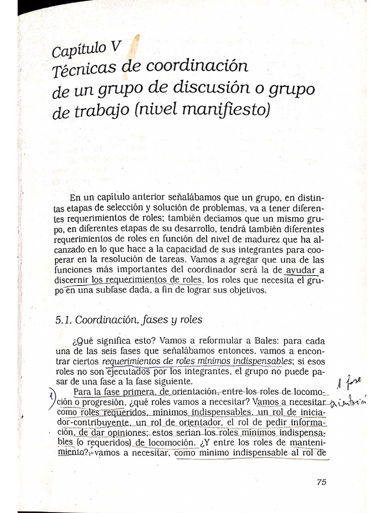 Romero Cap 5 Grupo Objeto y Teoria | PDF