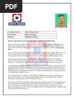Authority - Letter HDFC Bank | PDF