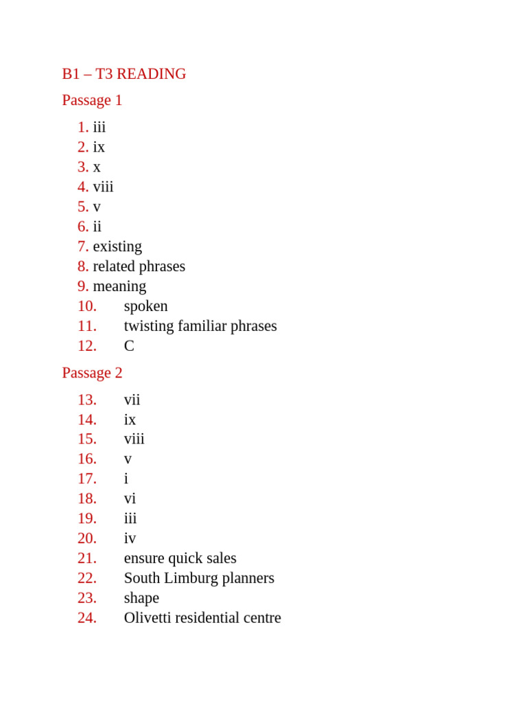 III Ix X VIII V II Existing Related Phrases Meaning Spoken Twisting ...