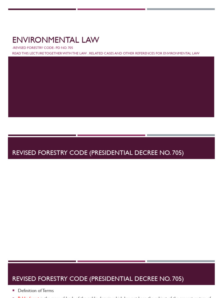 REVISED_FORESTRY_CODE | PDF | License | Forests