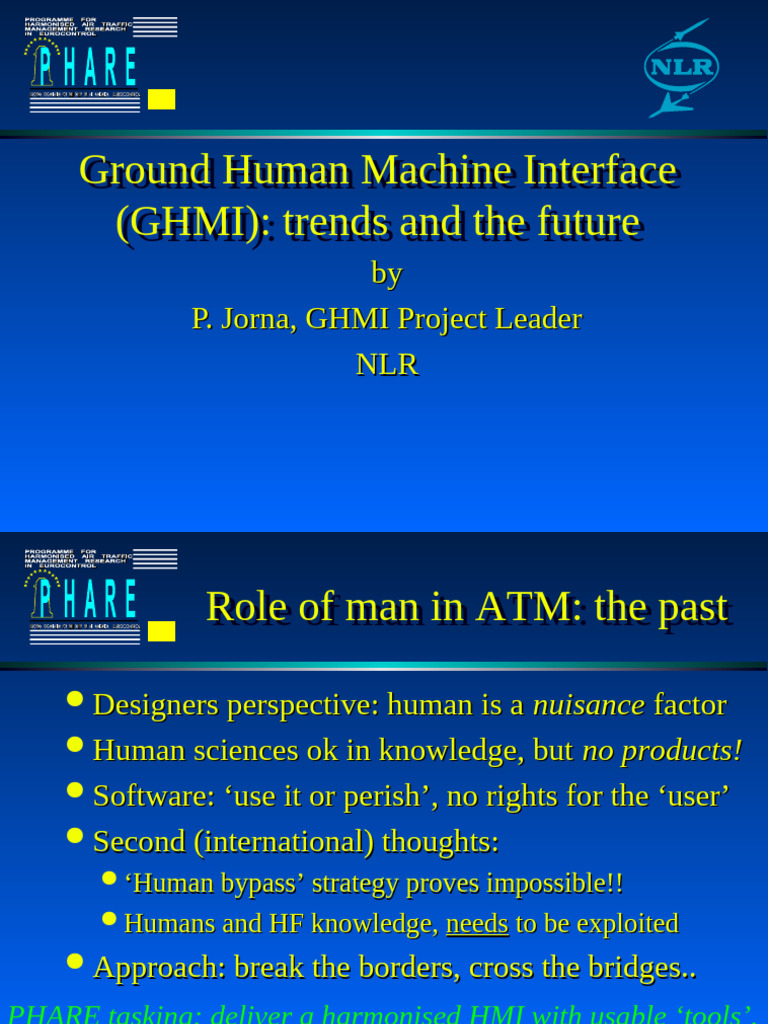Future Trends in Ground HMI Systems | PDF | User Interface | Software ...