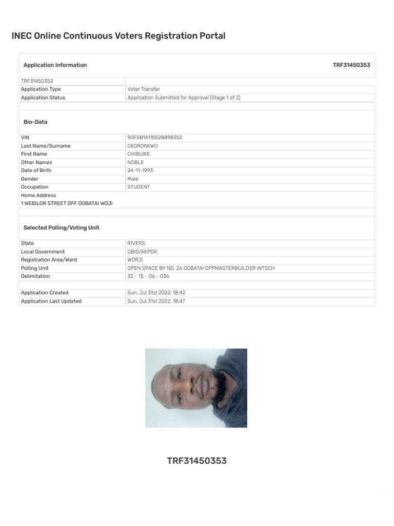 View Application | PDF