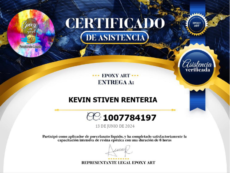 Kevin Stiven Renteria: 13 de Junio de 2024 | PDF