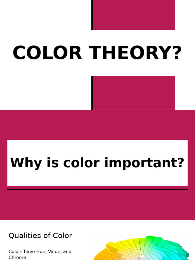 Color Theory Presentation | PDF