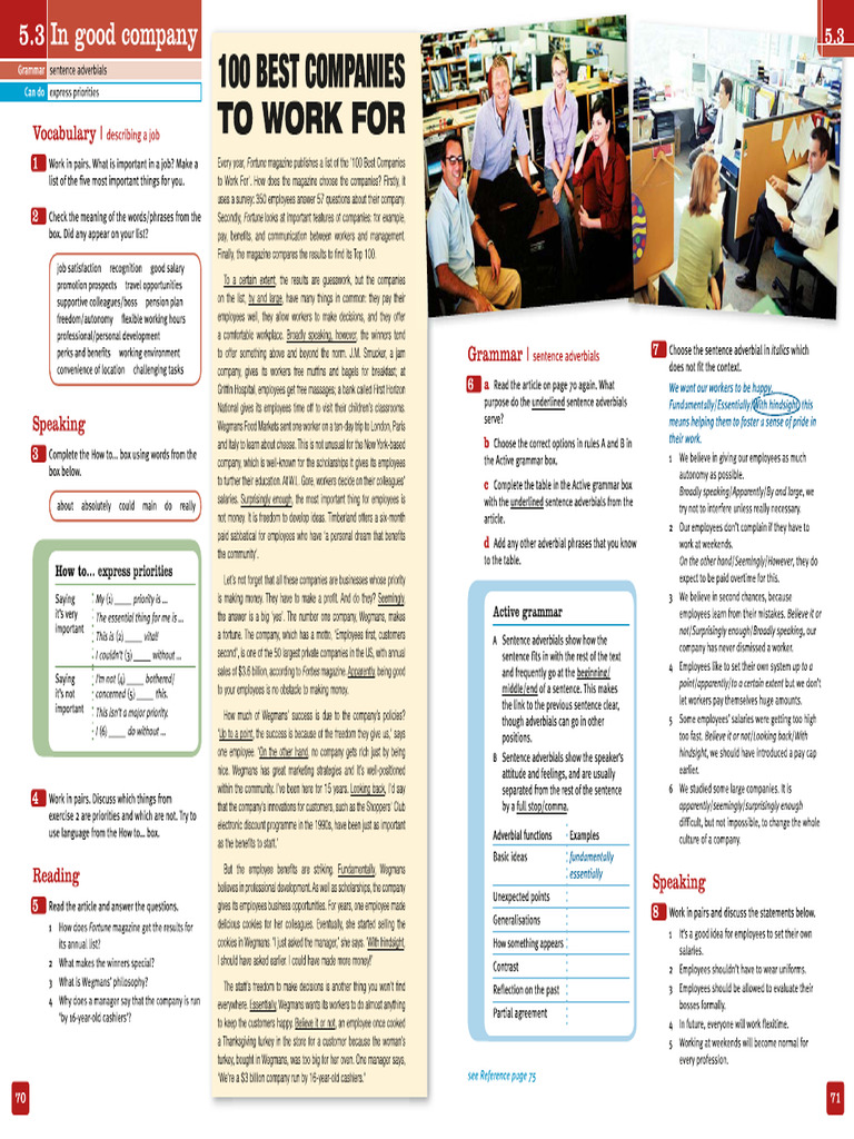 100 Best Companies To Work For | PDF