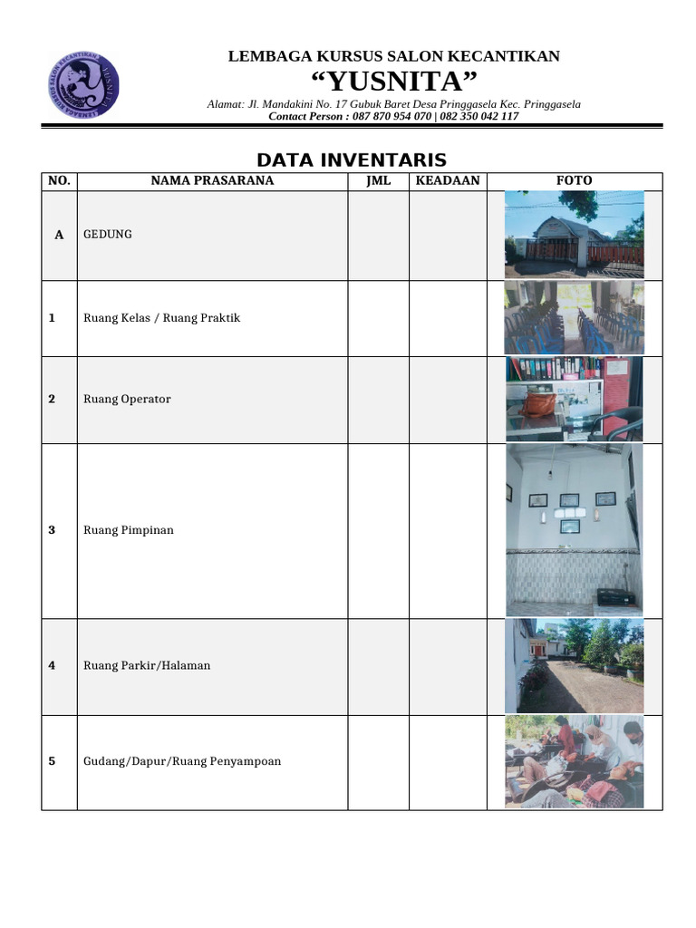 Data Inventaris | PDF