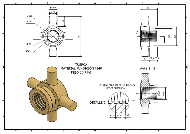Tuerca Pko 01 | PDF