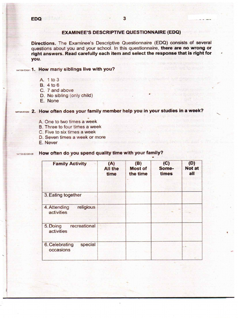 Nat 6 2023 | PDF