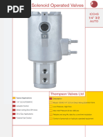 Maxseal ICO3S Solenoid Valve Overview | PDF | Valve | Manufactured Goods
