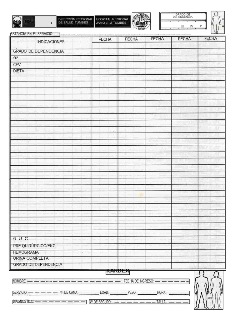 Hoja de Kardex | PDF