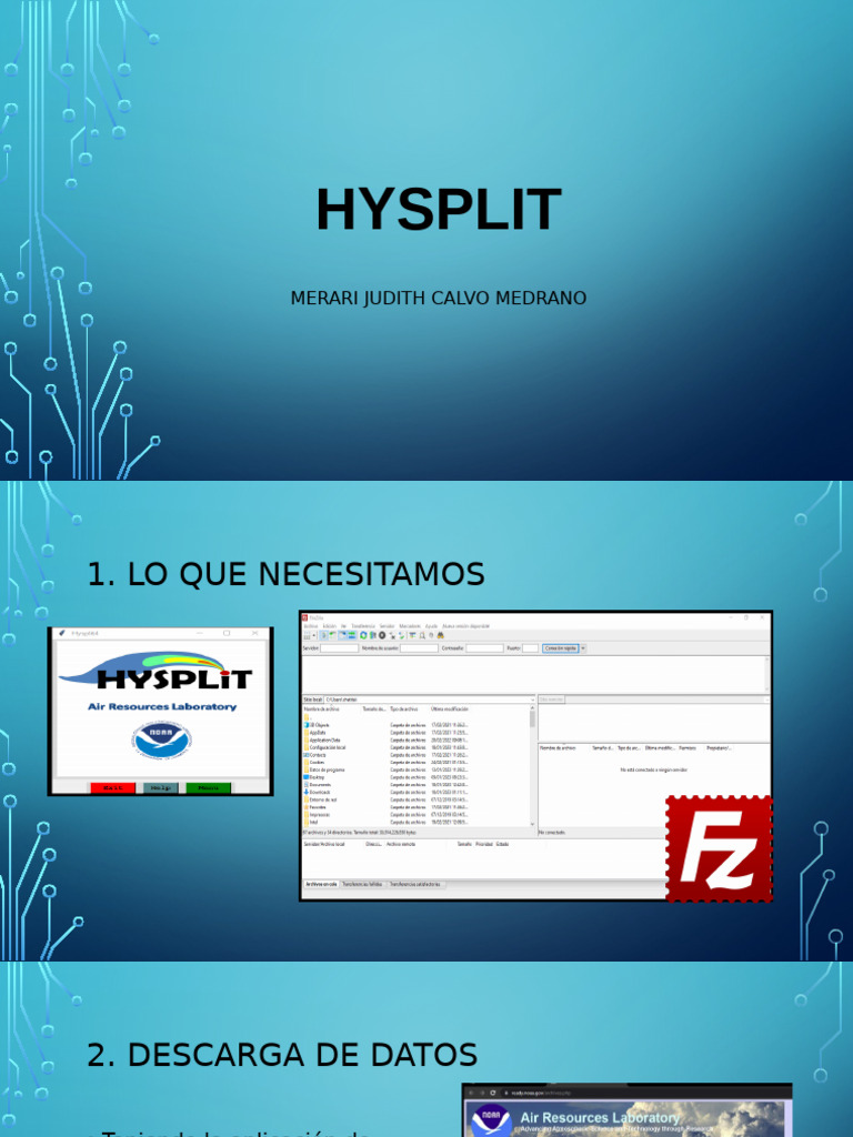 Presentacion Hysplit | PDF