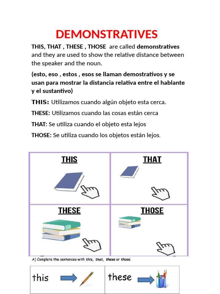House y Demonstrative | PDF