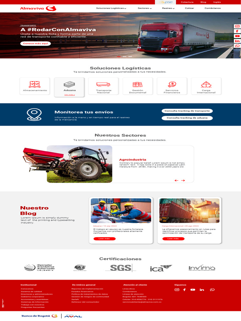 Propuesta Rediseño Home - Almaviva v3 | PDF | Business | Economias