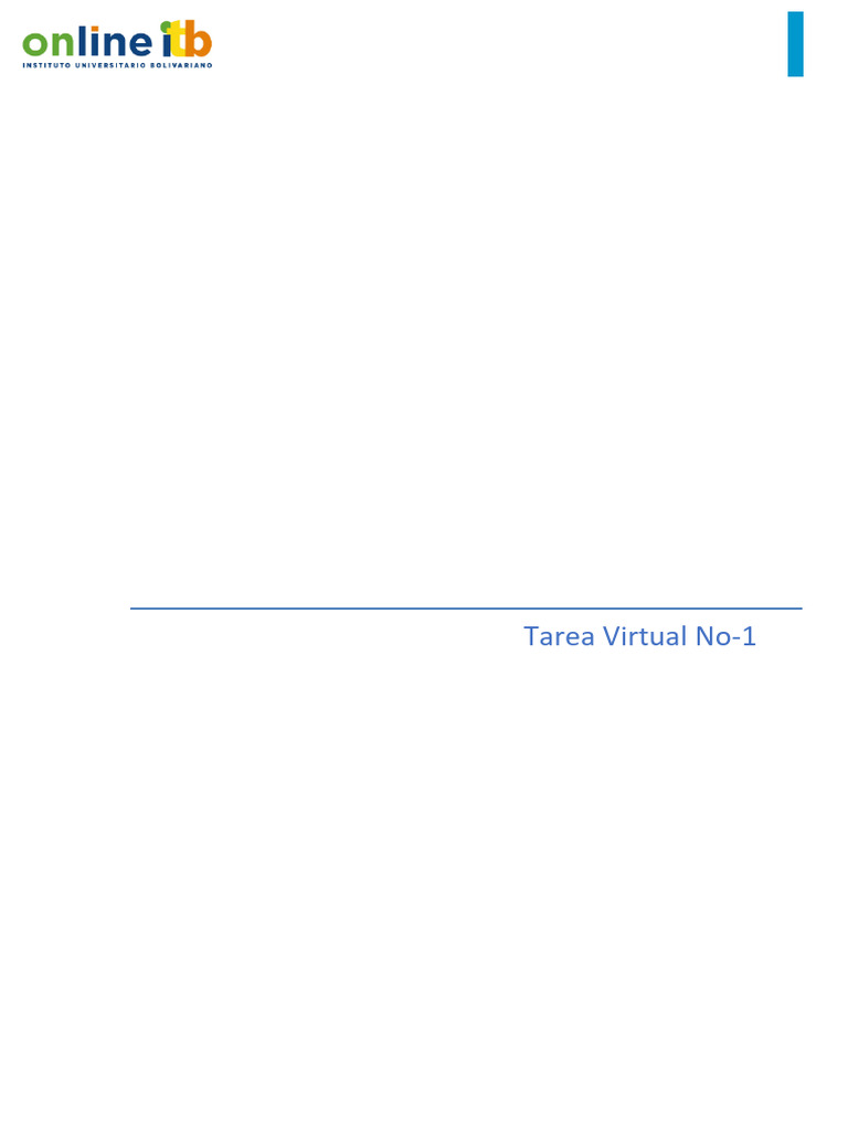 Orientaciones para La Tarea Virtual 1 | PDF
