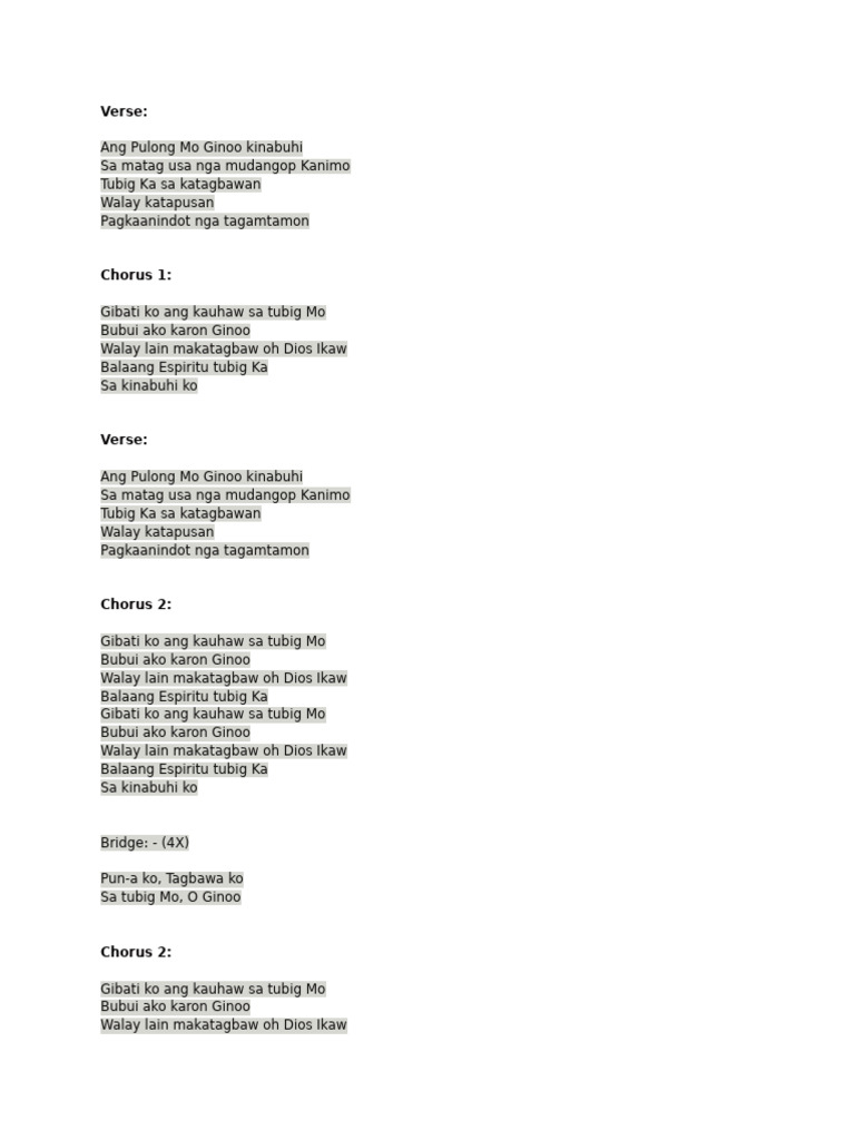 Verse | PDF
