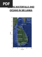Sri Lanka River Map - River Map Sri Lanka (Southern Asia - Asia) | PDF