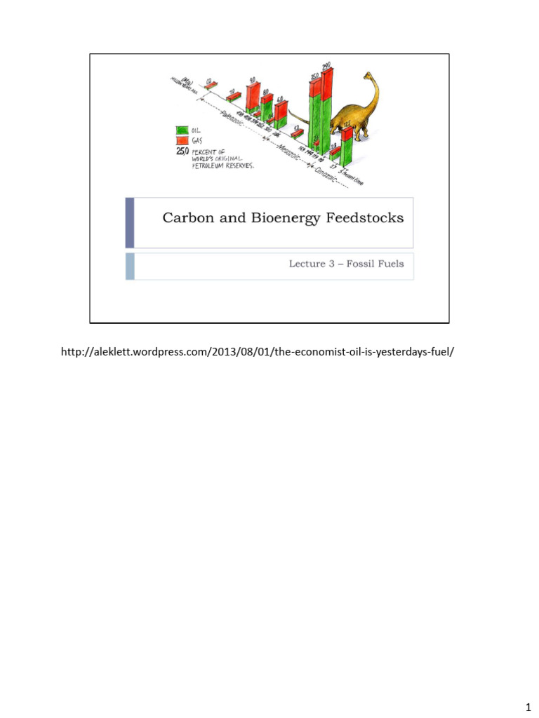 Understanding Fossil Fuels and Carbon Sources | PDF | Carbon Dioxide | Coal