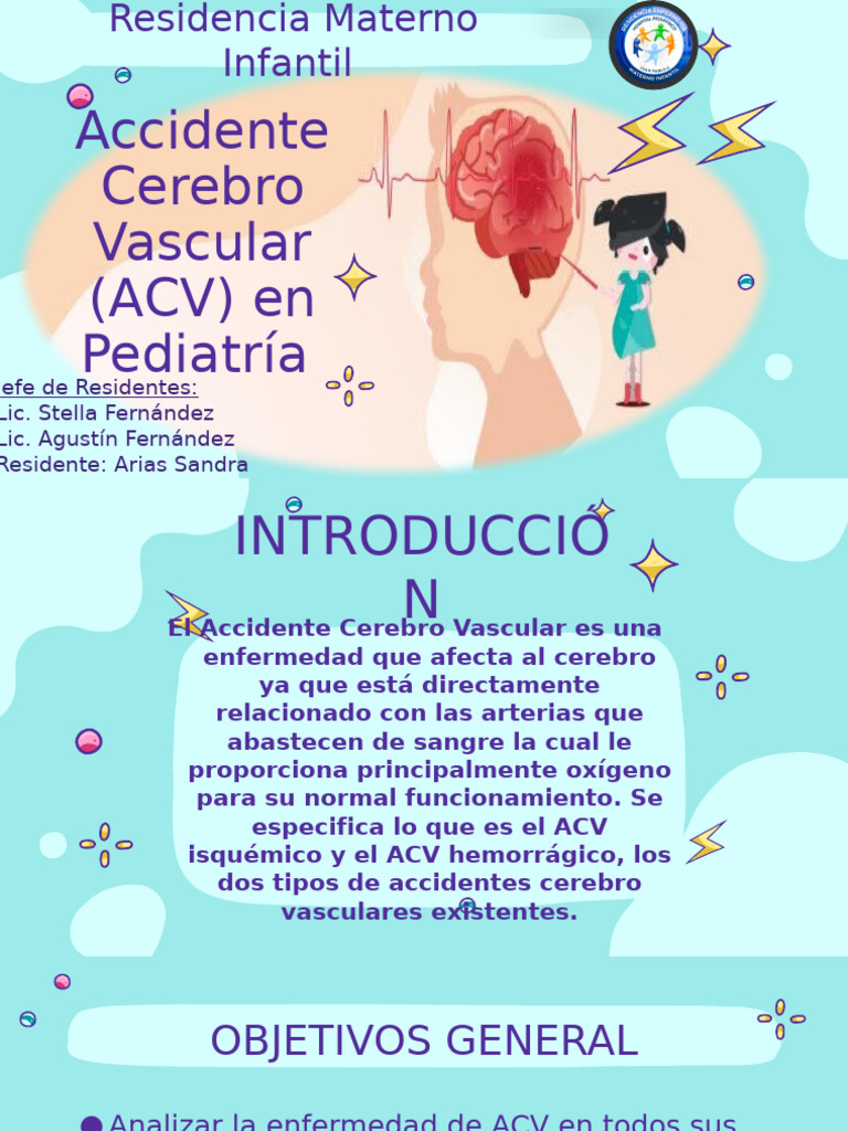 ACV (Accidente Cerebrovascular) Arias Sandra R3 | PDF | Carrera | Angiología