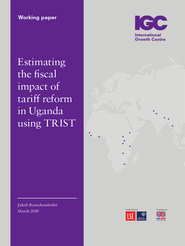 Rauschendorfer 2020 Working Paper | PDF | Taxes | Tariff
