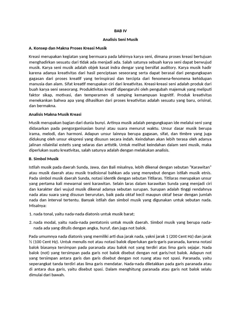 Materi Seni Budaya Kelompok Malina | PDF