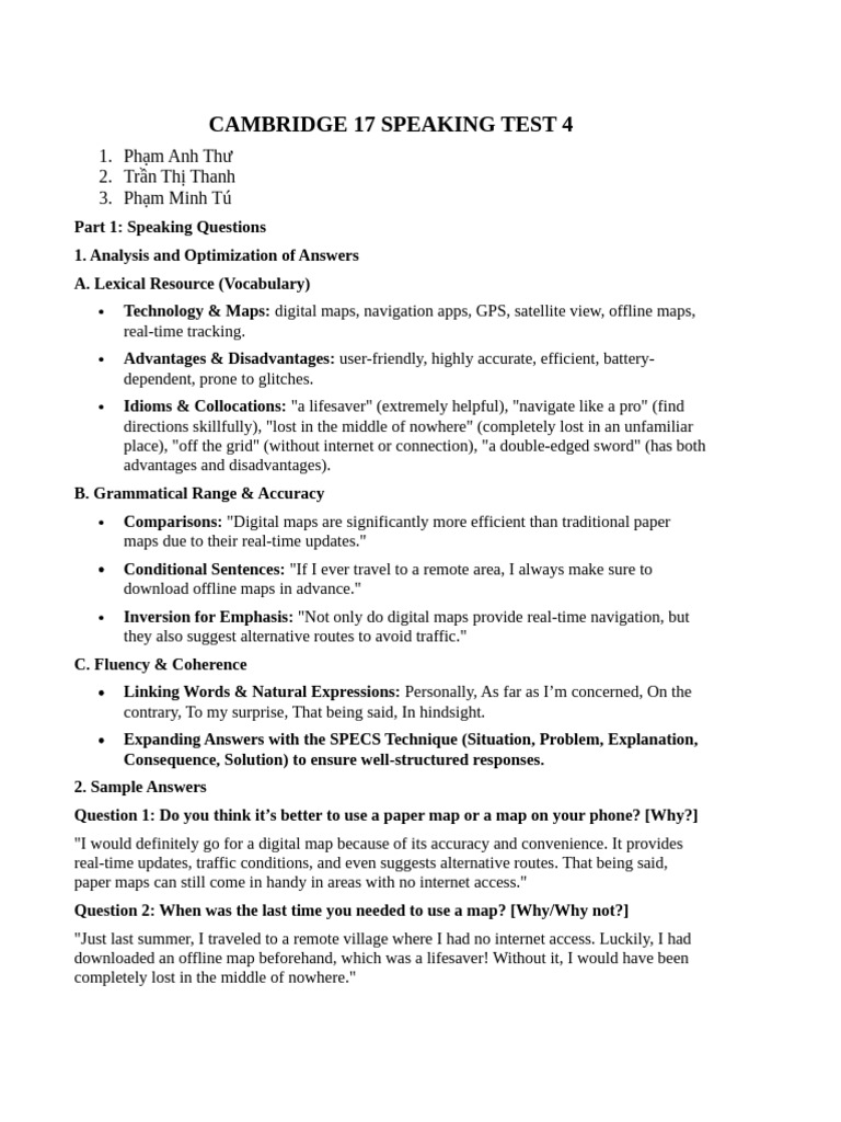 Speaking Homework | PDF | Procrastination | Professional Skills