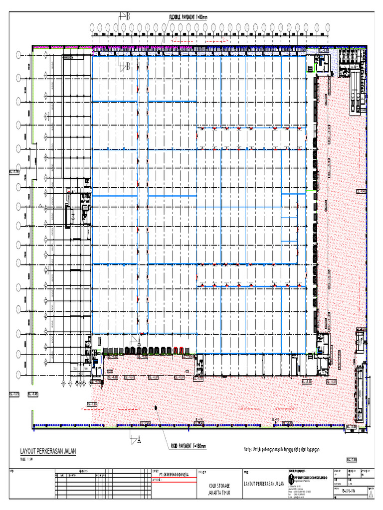 14 01 25_layout Perkerasan Jalan | PDF