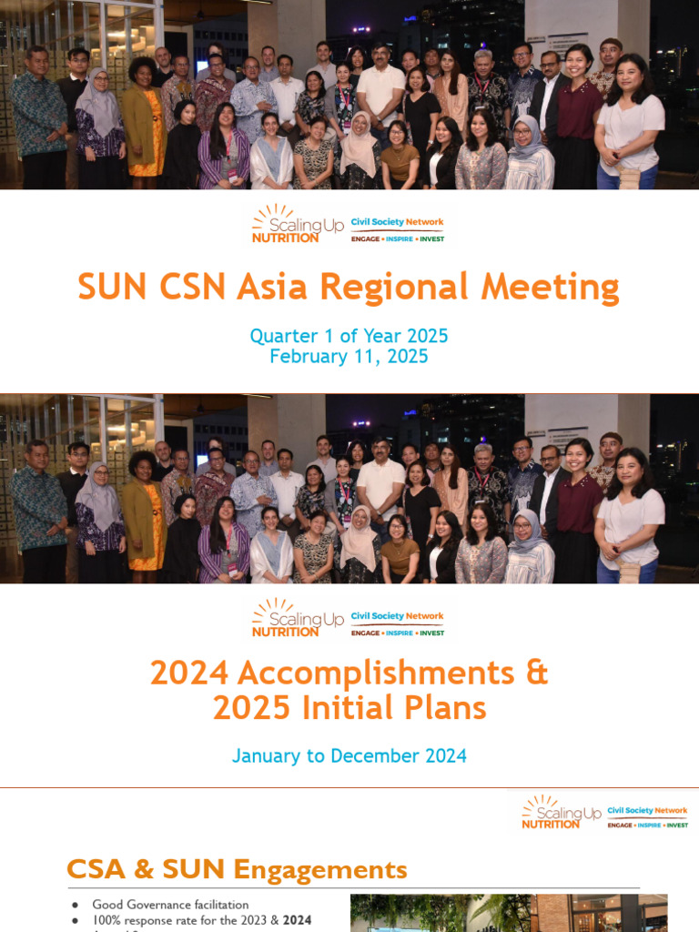 SUN CSN Asia Report_Q1 2025.pptx | PDF