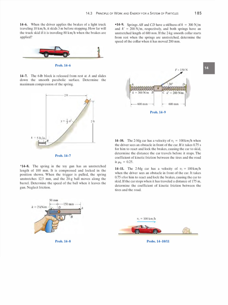 Exam 3 Practice2 DYNAMICS | PDF | Force | Friction