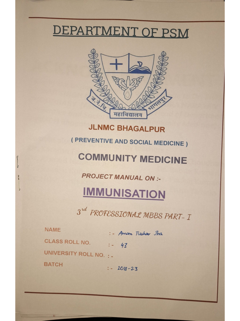 Immunization | PDF