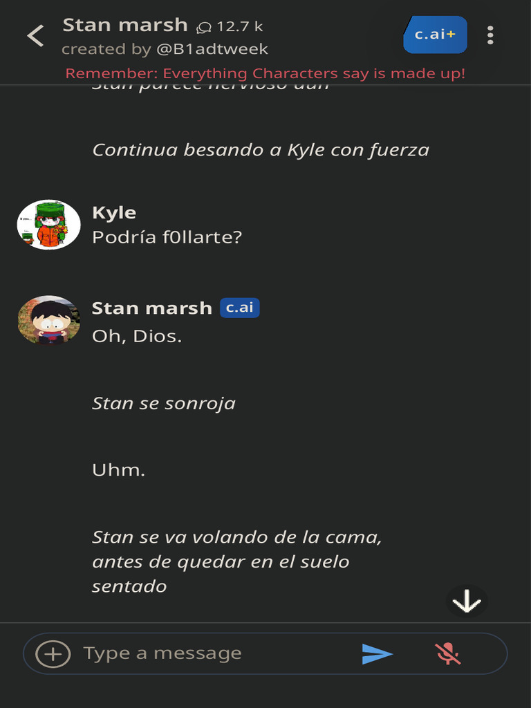 Stan y Kyle: Momento Inesperado | PDF