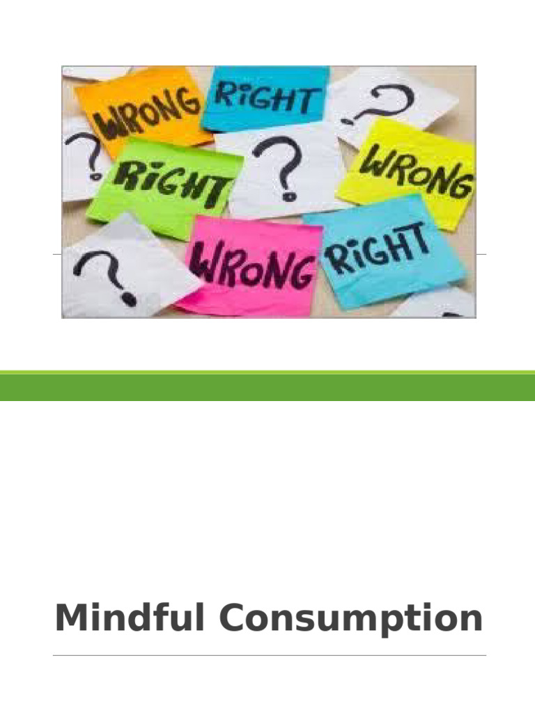 Mindful Consumption and Sustainability Insights | PDF | Economies