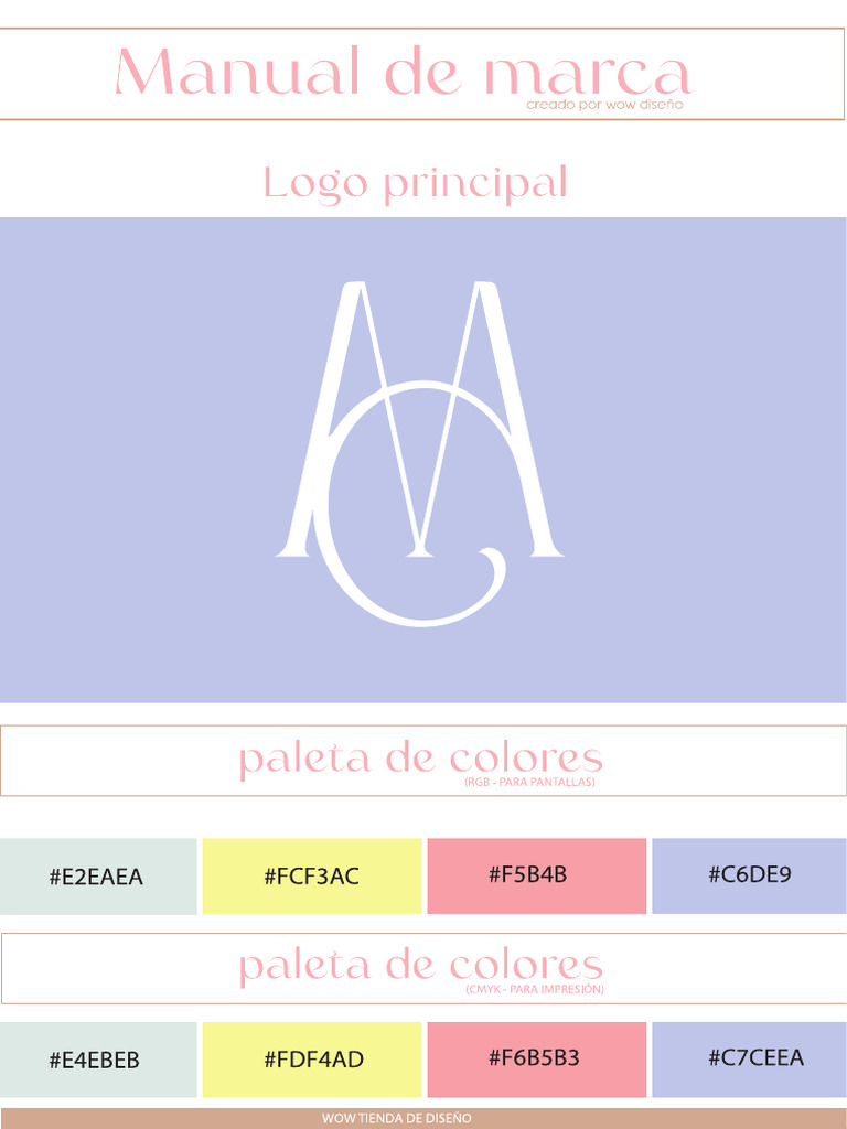 Manual de Marca | PDF