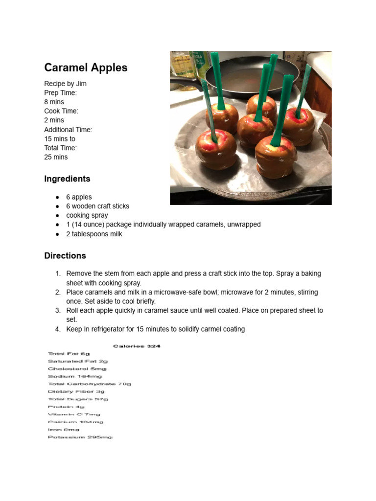 JAMES SPREITZER - Recipe Book assignment | PDF