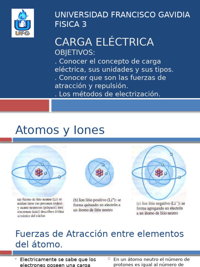 FCA3 - 1.2 - Carga Eléctrica - Cuantización | PDF | Carga eléctrica ...