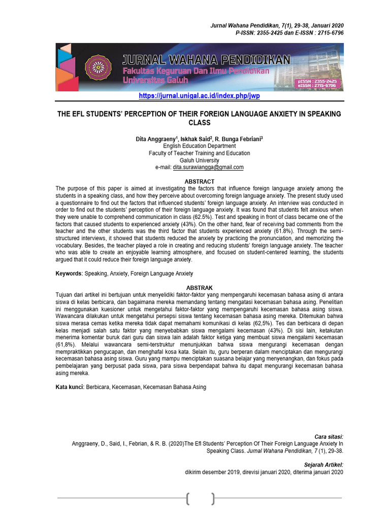 3123-11519-1-PB | PDF | Anxiety | Fear