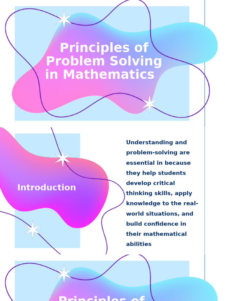 Principles of Teaching For Understanding and Problem Solving | PDF ...