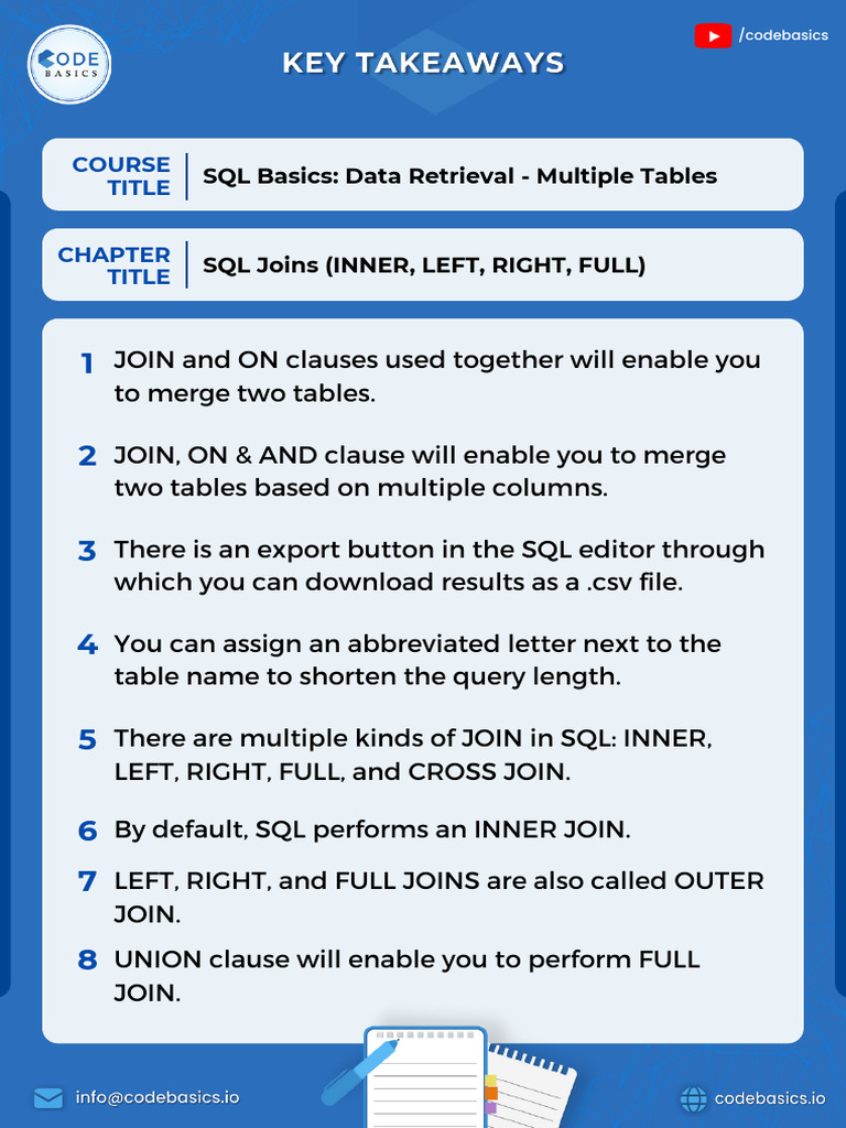 SQL Joins Inner Left Right Full | PDF