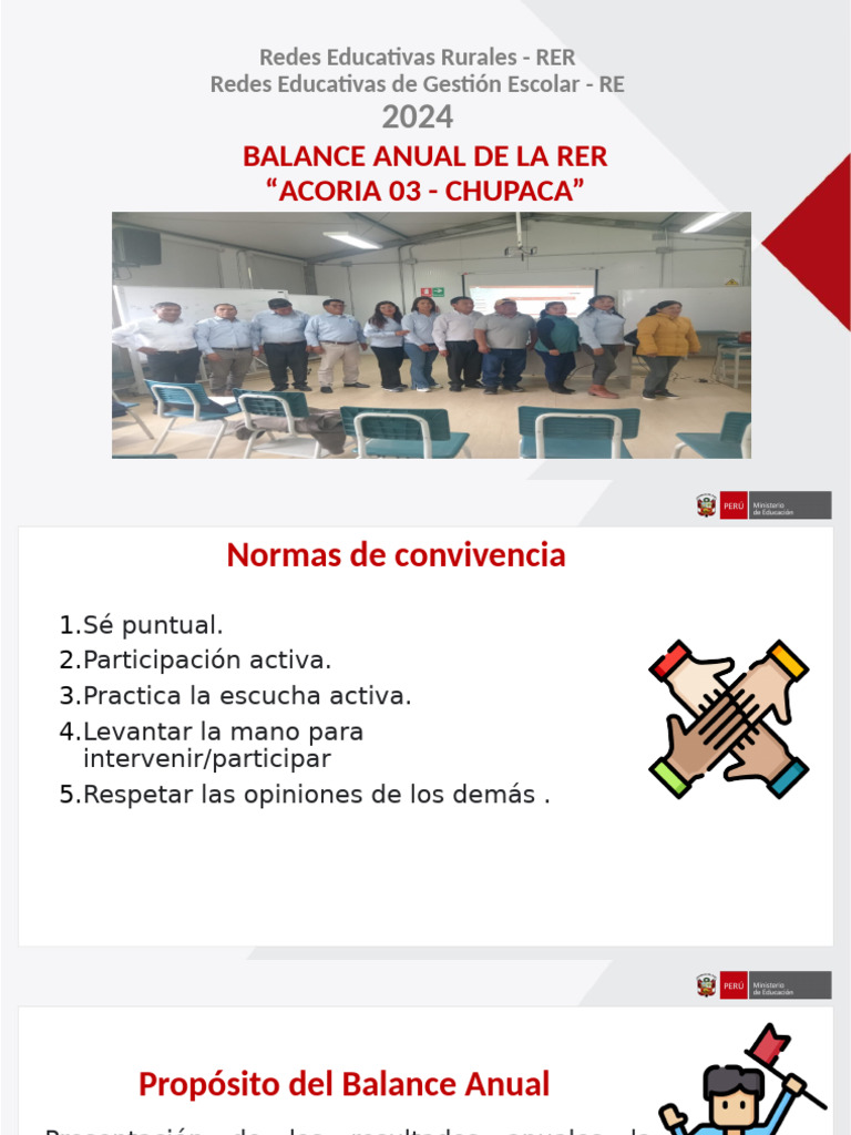 Formato PPT para CRER - Balance Anual RER-RE - 23.12.2024 Ok | PDF ...