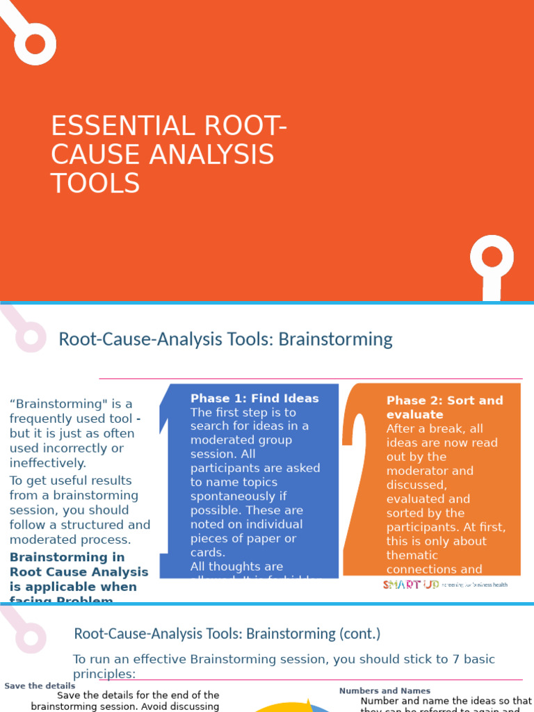 Essential Tools for Root Cause Analysis | PDF