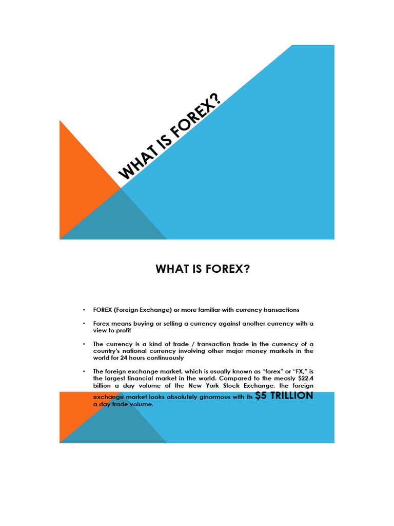 How To Trade Forex Basic Don | PDF | Foreign Exchange Market ...