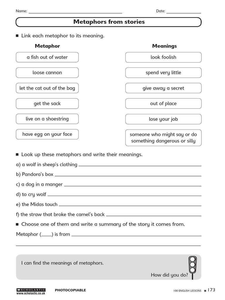 Metaphors from stories | PDF