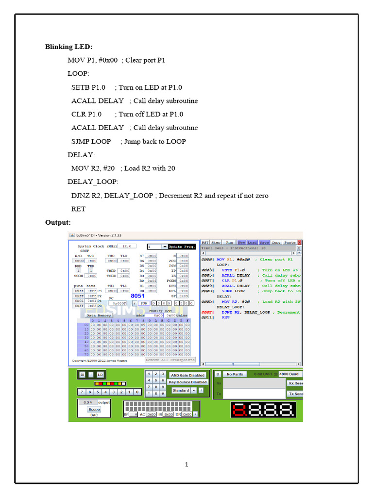 3.ES-IOT -Lab Manual | PDF | Arduino | Assembly Language