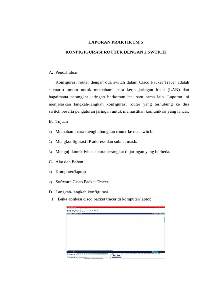 Laporan Praktikum 5 | PDF