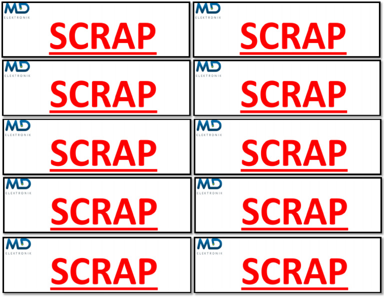 Scrap | PDF